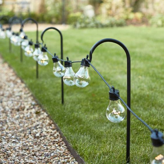 25 Gorgeous Outdoor Patio Festoon Lighting Ideas
